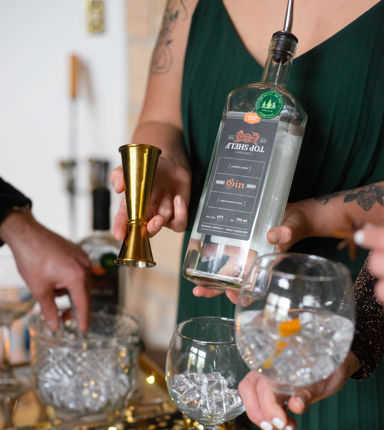 Build-Your-Own Gin & Tonic Bar - Top Shelf Distillers