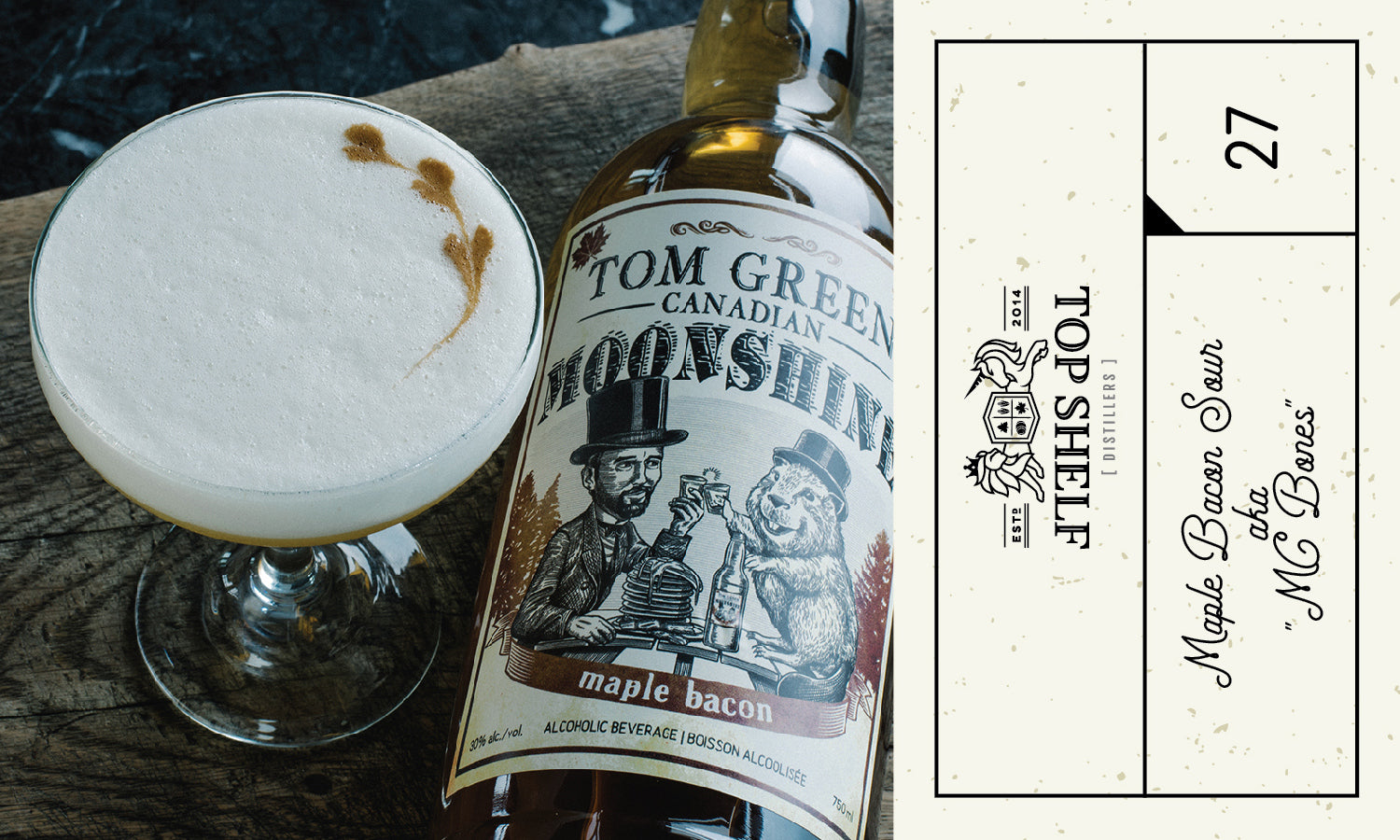 Maple Bacon Sour aka "MC Bones"