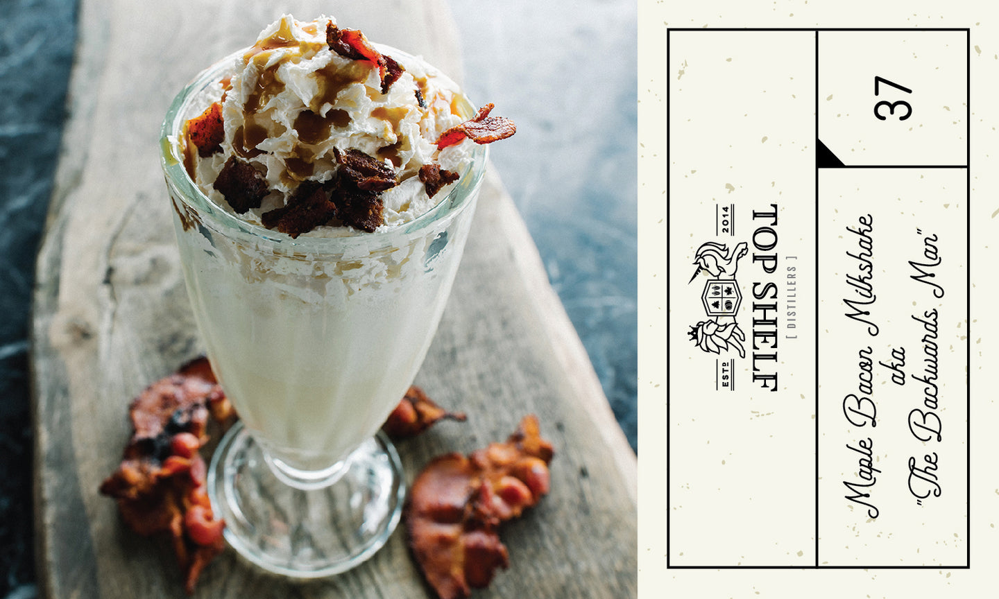 Maple Bacon Milkshake Cocktail Recipe - Top Shelf Distillers